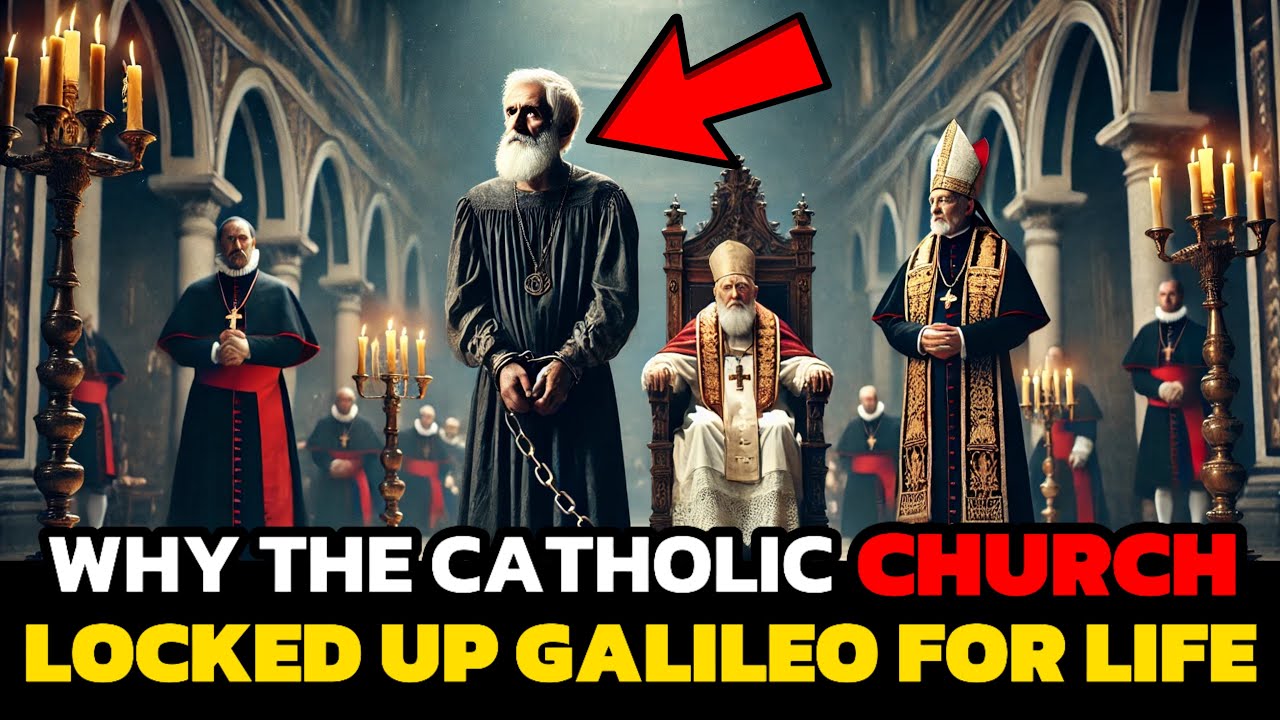 Why The Catholic Church Imprisoned GALILEO for Life | History of ...