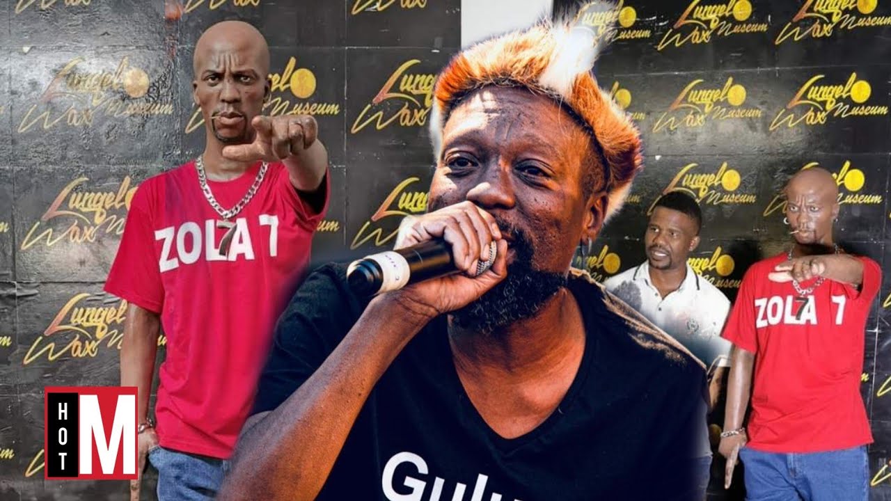 Wax Sculptor Lungelo Gumede Made A Life-Size Zola 7 Statue Worth Half-A ...