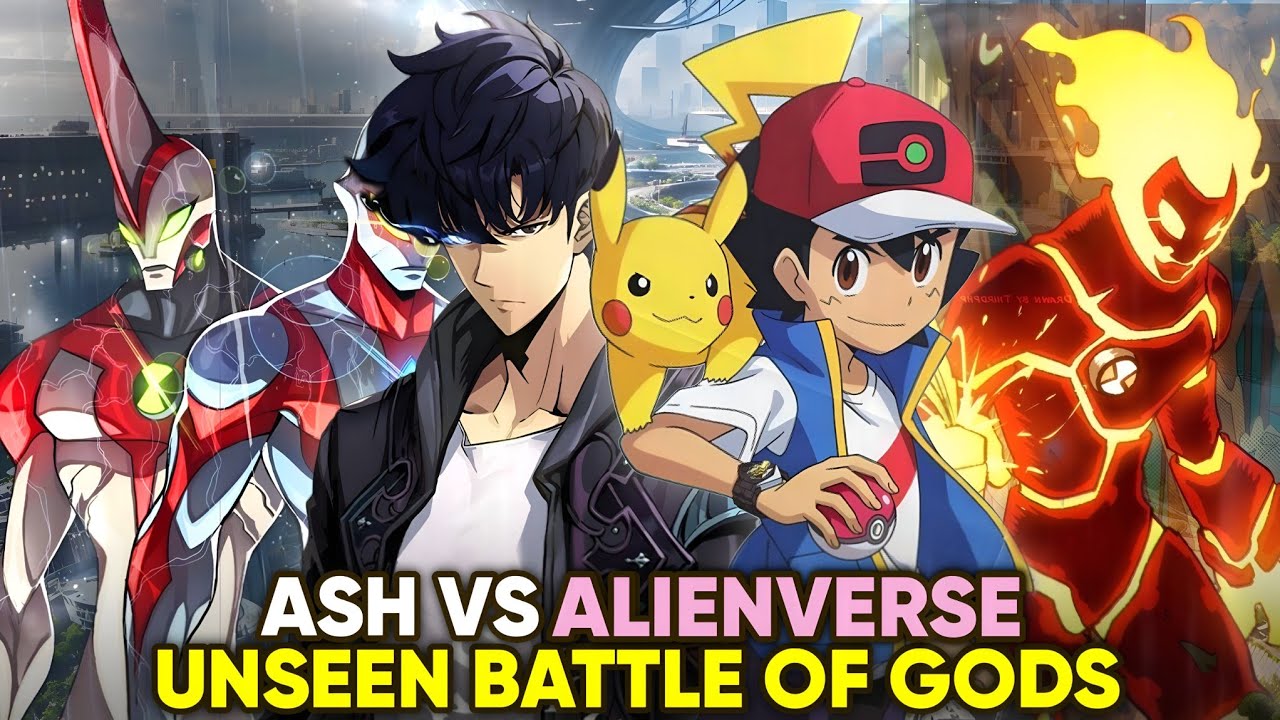 Ash Vs Alienverse Rise Of Pokemon Master | Battle Between Gods Of UltraWorld - YouTube