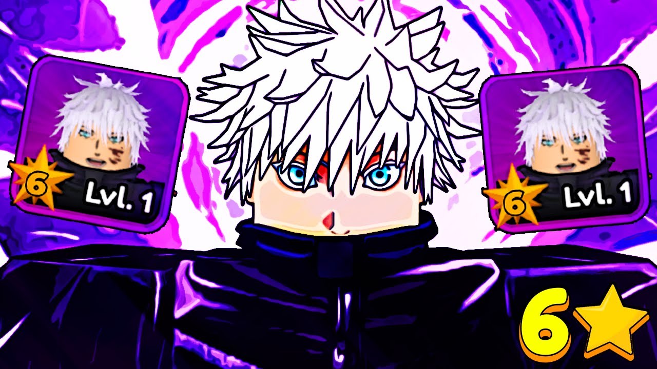 TUDO MUDOU!! NOVO GOJO 6 ESTRELAS no ALL STAR TOWER DEFENSE - ROBLOX ...