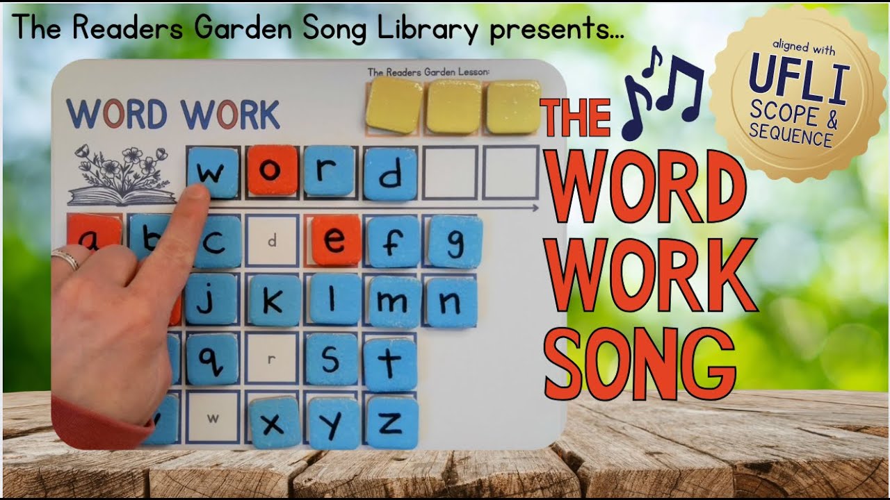 🎵 The Word Work Song | Aligned with the UFLI Scope & Sequence - YouTube