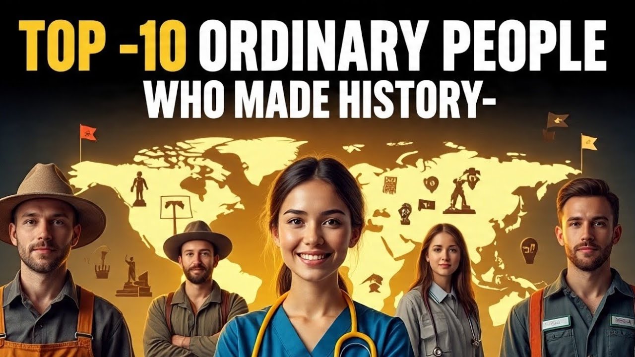 Top 10 Ordinary People Who Made History 😲 - YouTube