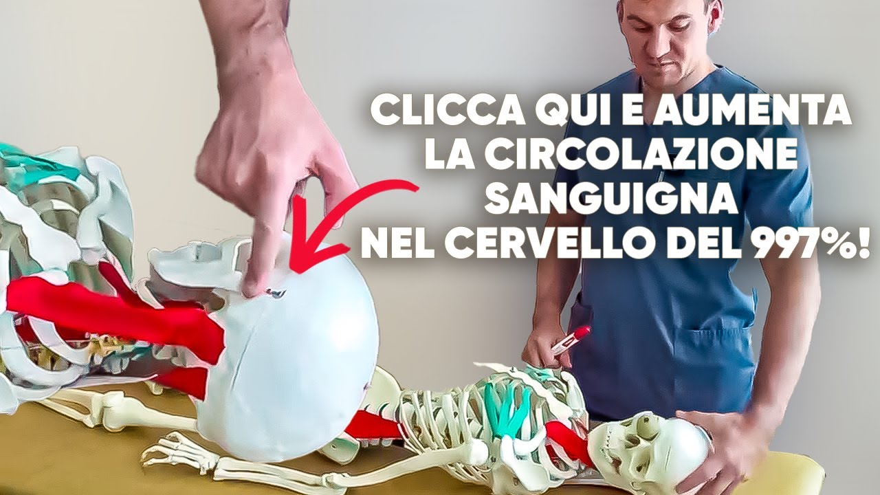 Questo punto aumenta l'afflusso di sangue al cervello del 997%. - YouTube