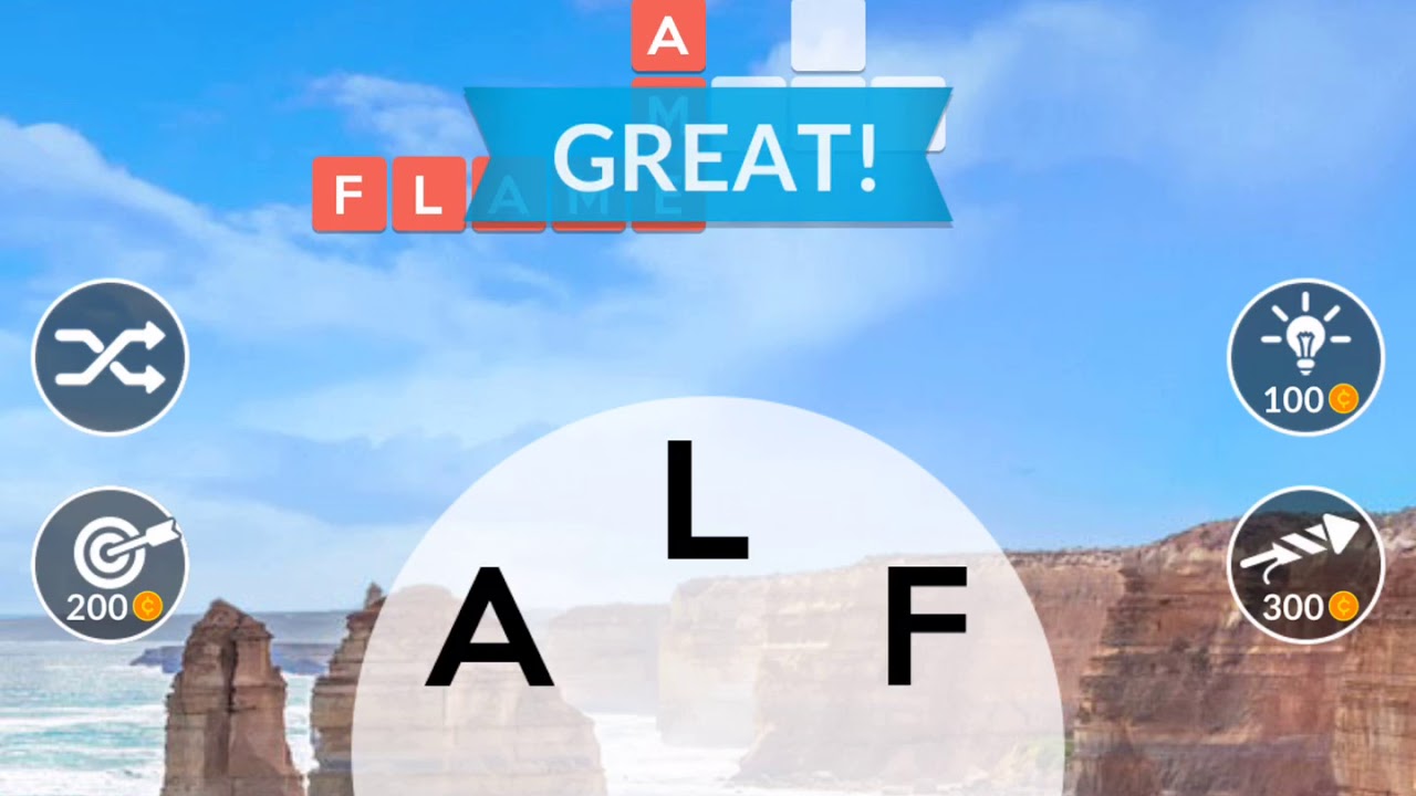 Wordscapes Level 1575 Answers - YouTube