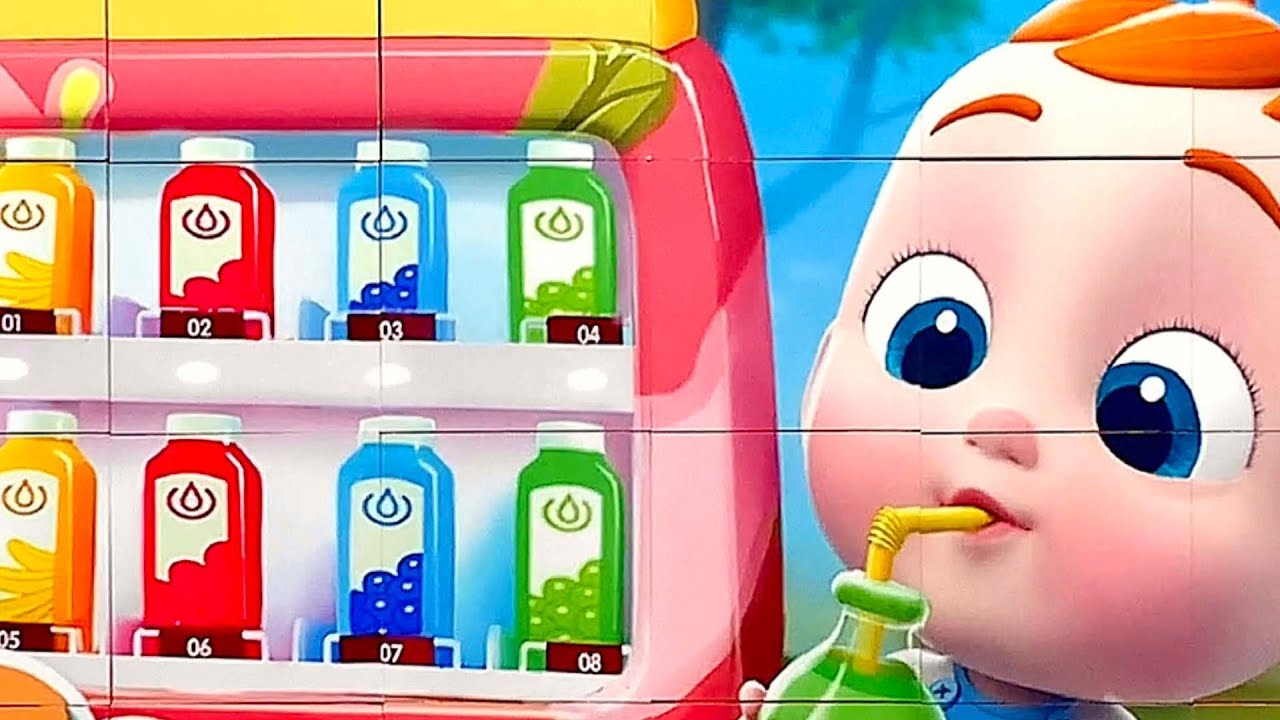 Juice Vending Machine | Learn Colors | Baby ChaCha | Puzzle for kids ...
