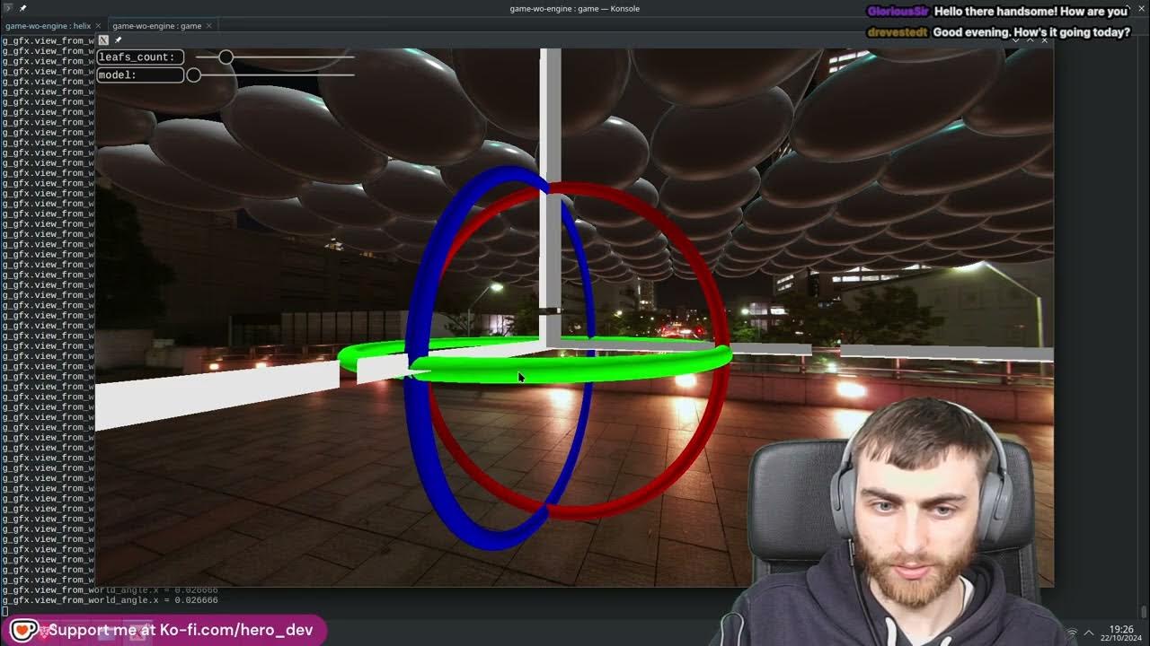 Editor Gizmos Part 3 | Game W/O Engine Day 180 | C | Vulkan | Linux & Windows - YouTube