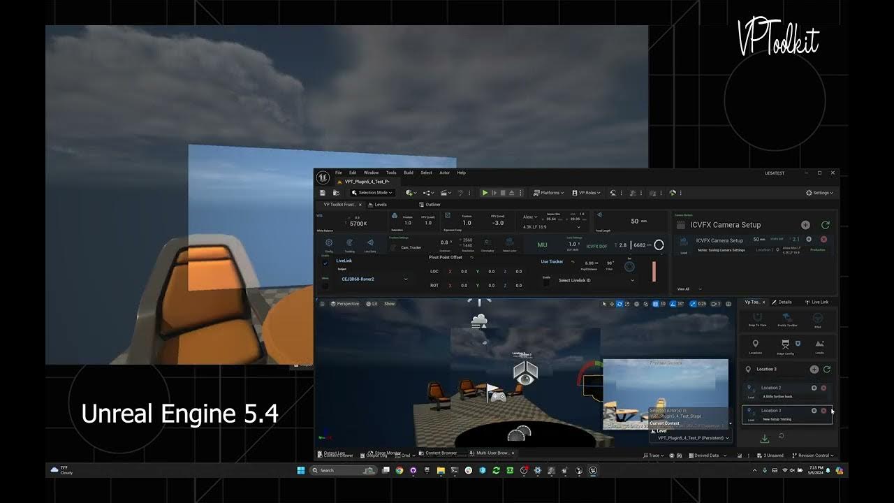 "Unreal" speed with this new Unreal Engine 5.4 Virtual Production Workflow? - YouTube