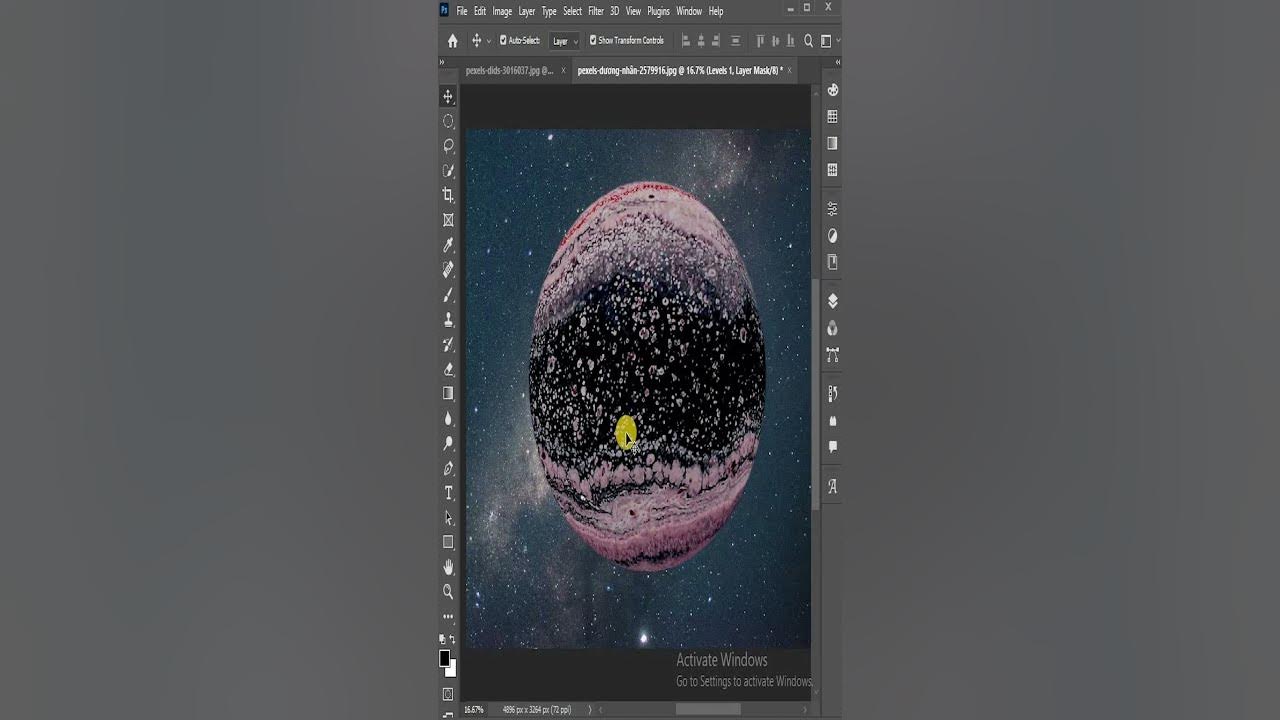 Make Planet In Photoshop #shrots #photoshop - YouTube