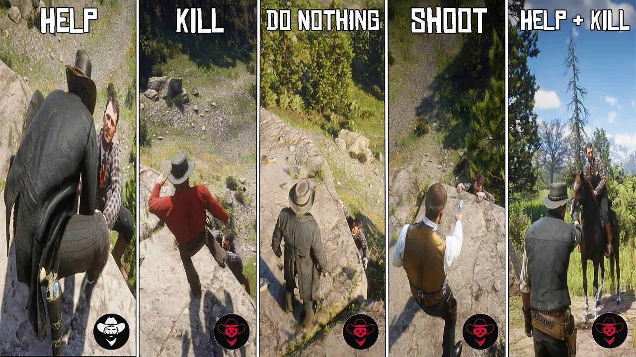 Help vs Kill Jimmy Brooks (All Outcomes) | RDR2 - YouTube
