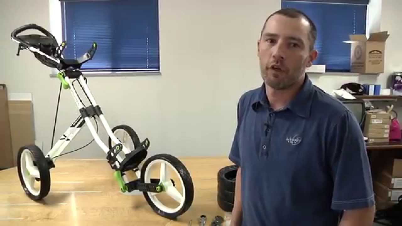 How to replace front wheel on Speed Cart - YouTube