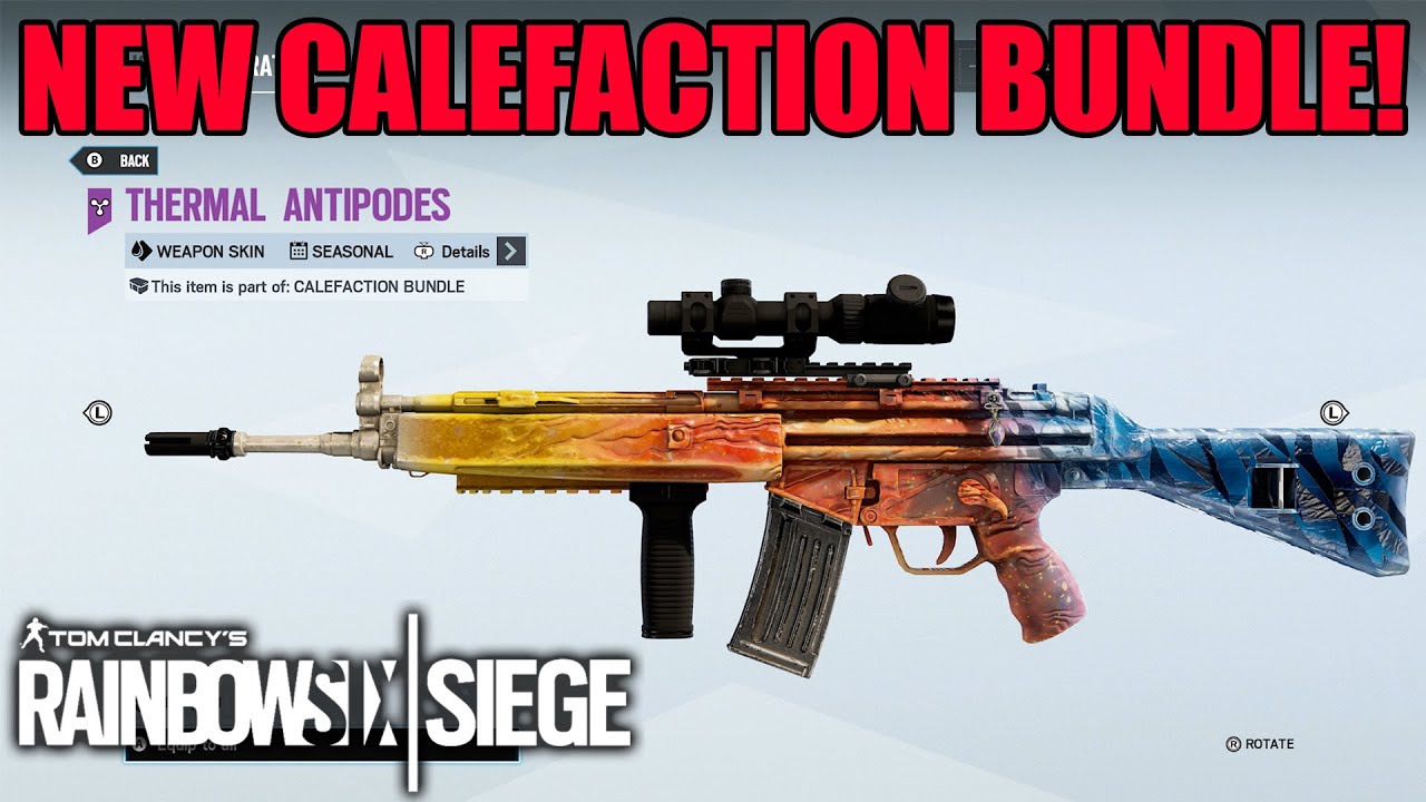 Calefaction Bundle - Rainbow Six Siege - YouTube