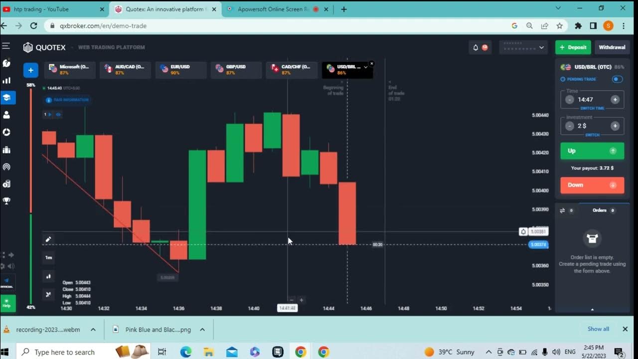 how to win every trade in binary trading - YouTube