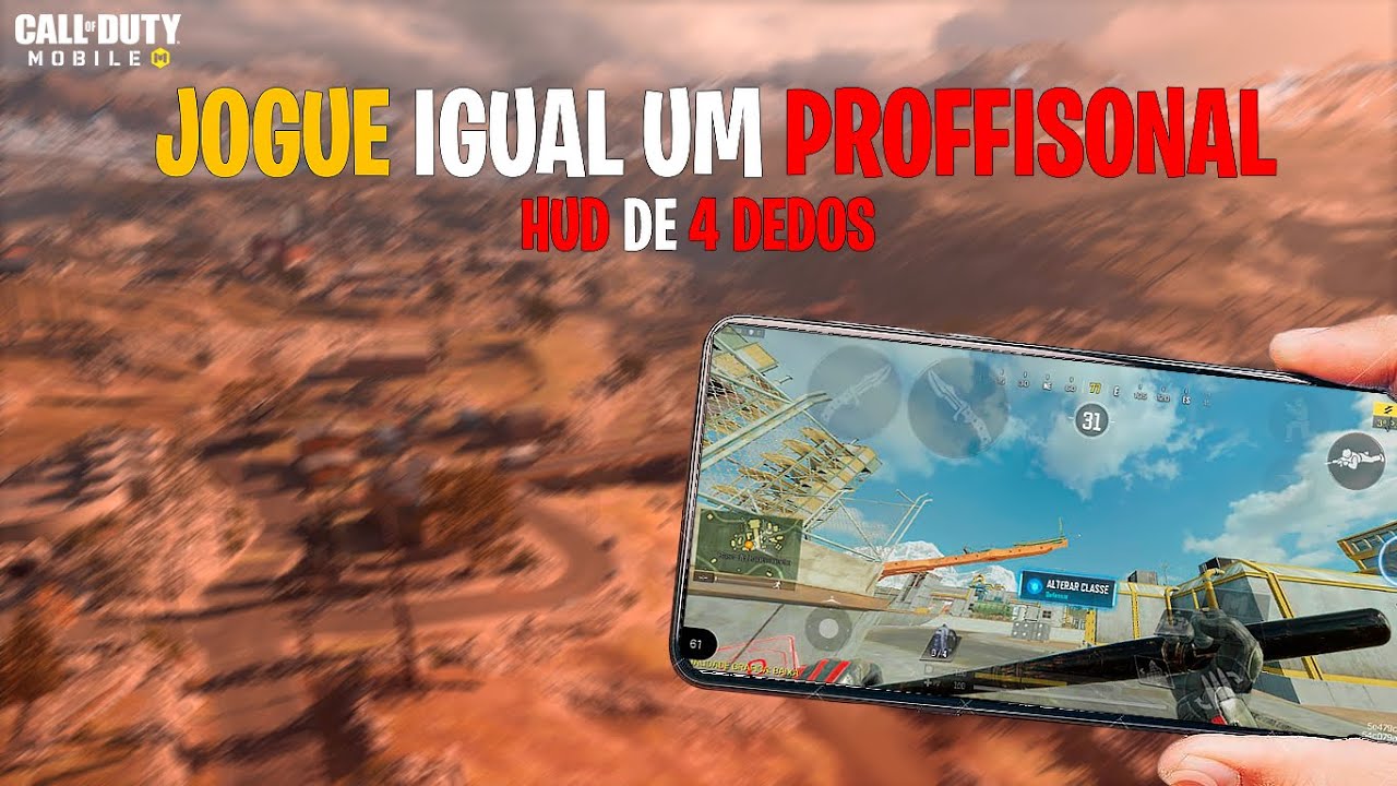 A HUD MAS FACIL DE 4 DEDOS - BATTLE ROYALE | COD MOBILE - YouTube
