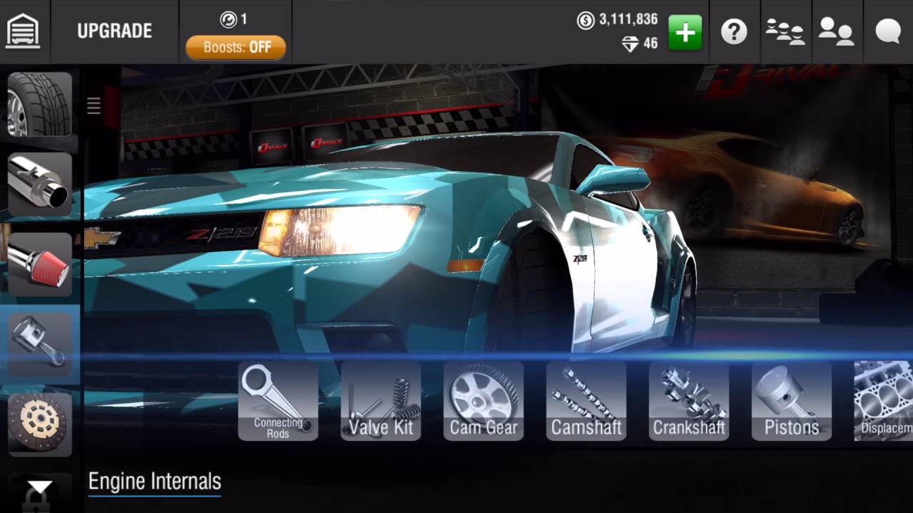 racing rivals 1663 turf tune z28 - YouTube