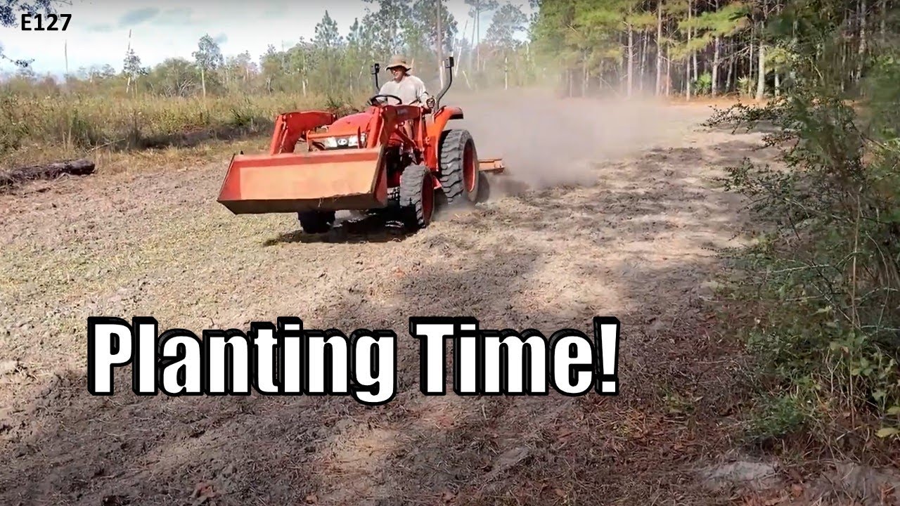 Food Plotting with a Disc Harrow and Deer Blind Ladder Repair | E127 ...