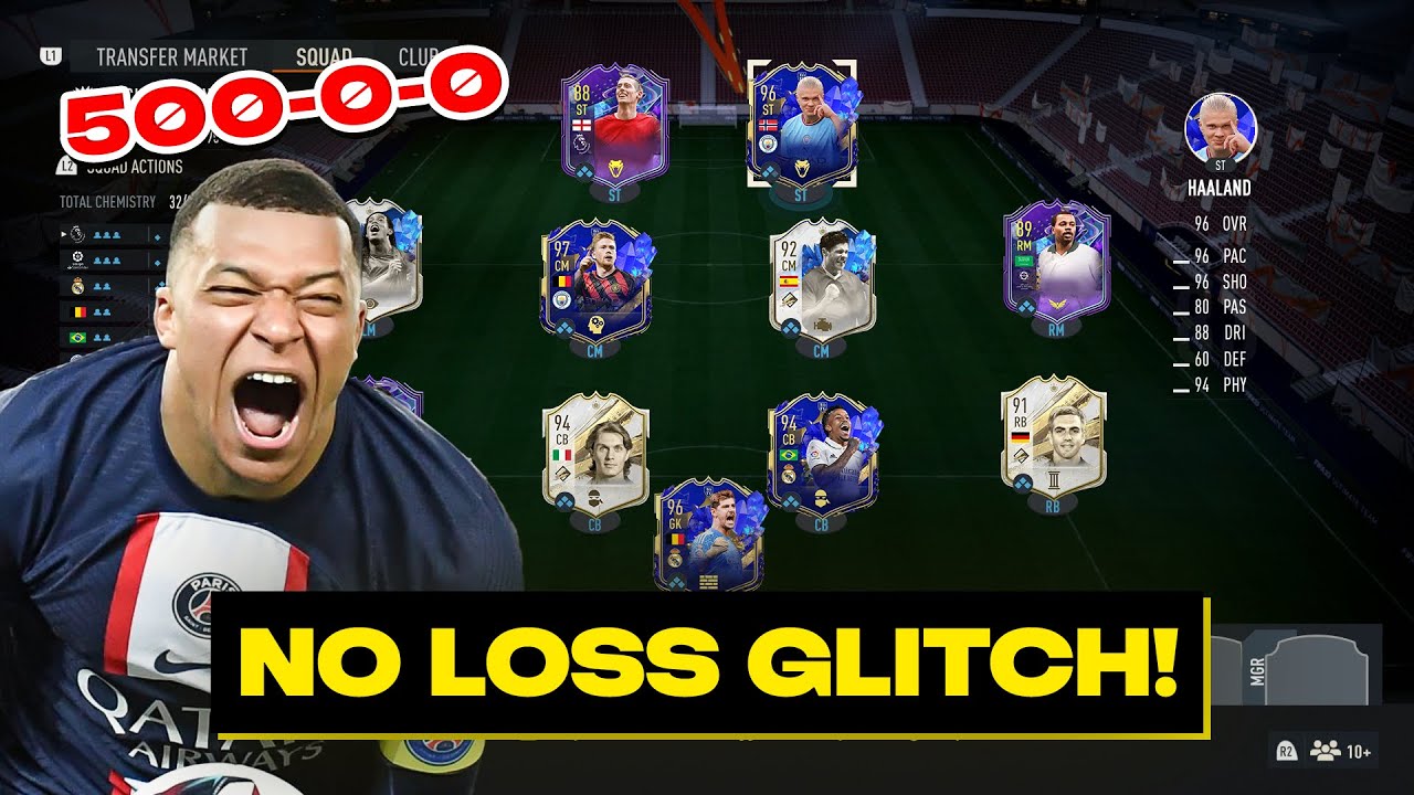FIFA 23 - NO LOSS GLITCH *READ DESCRIPTION BEFORE TRYING* *PATCHED ...