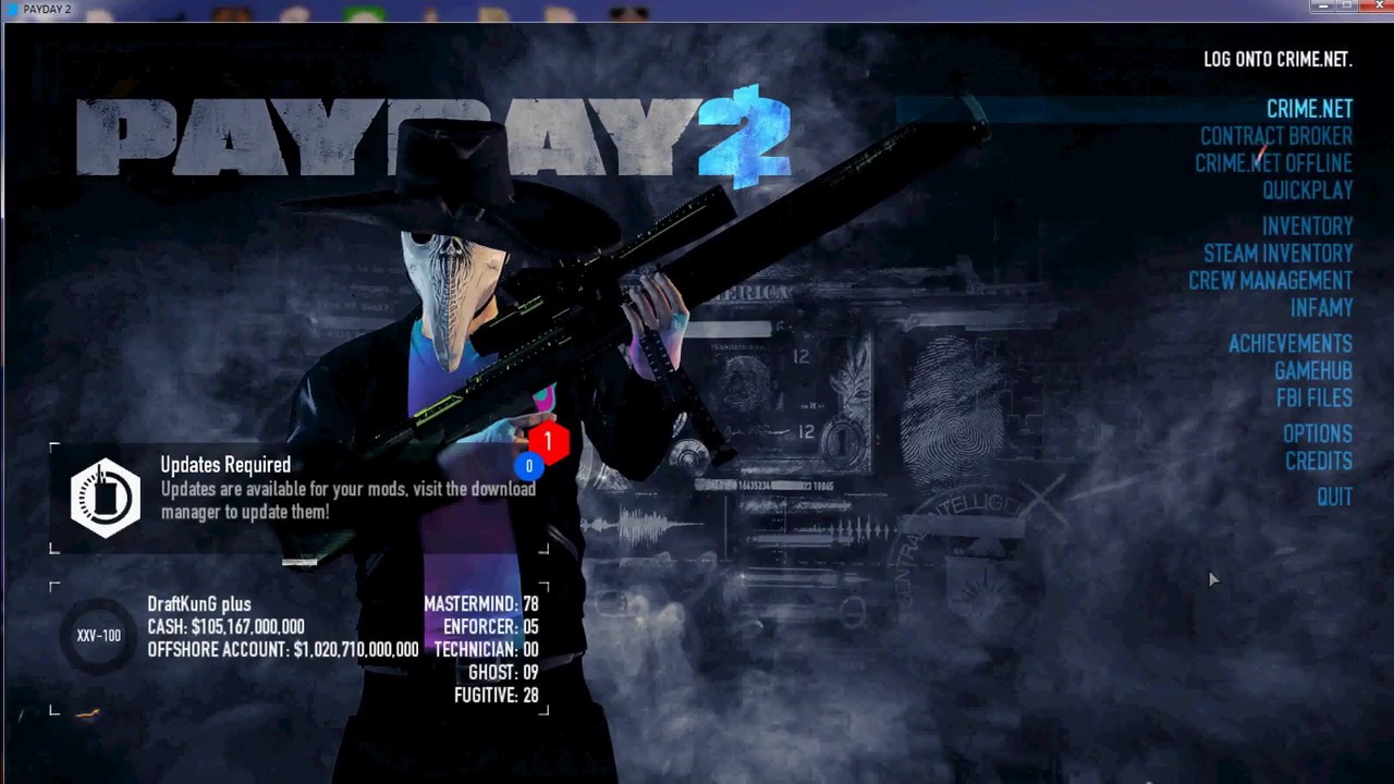 Payday 2: graze and sniper build - YouTube