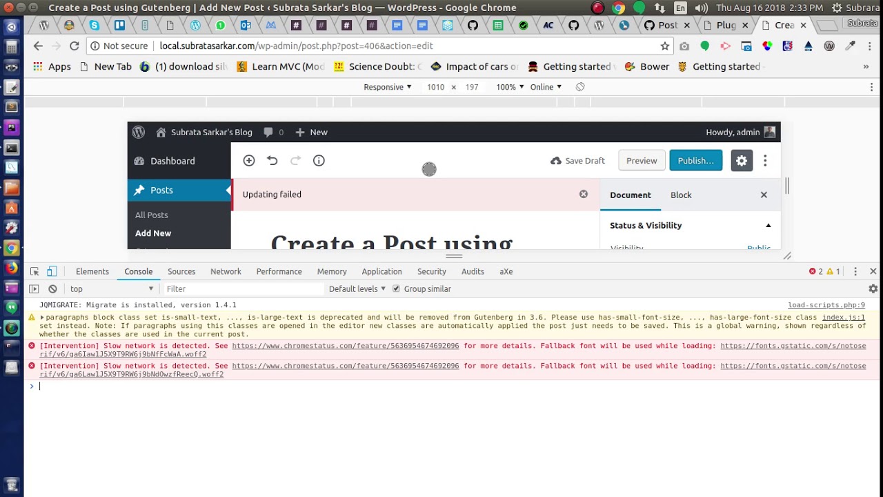 WordPress Gutenberg Plugin Preview Functionality Does Not Work YouTube wordpress-gutenberg-plugin-preview-functionality-does-not-work-youtube