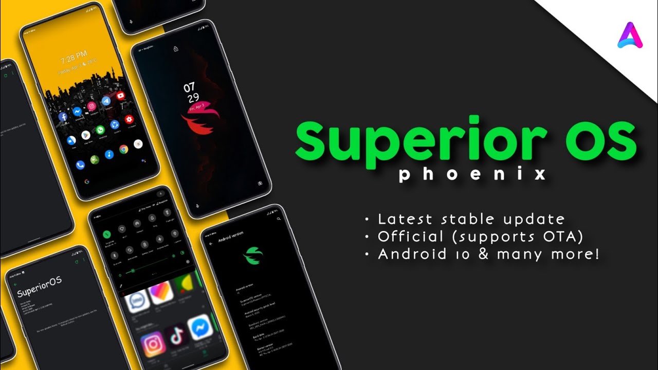 Superior OS 10 (official) | for Xiaomi MI A2 lite | adnan D tuber - YouTube