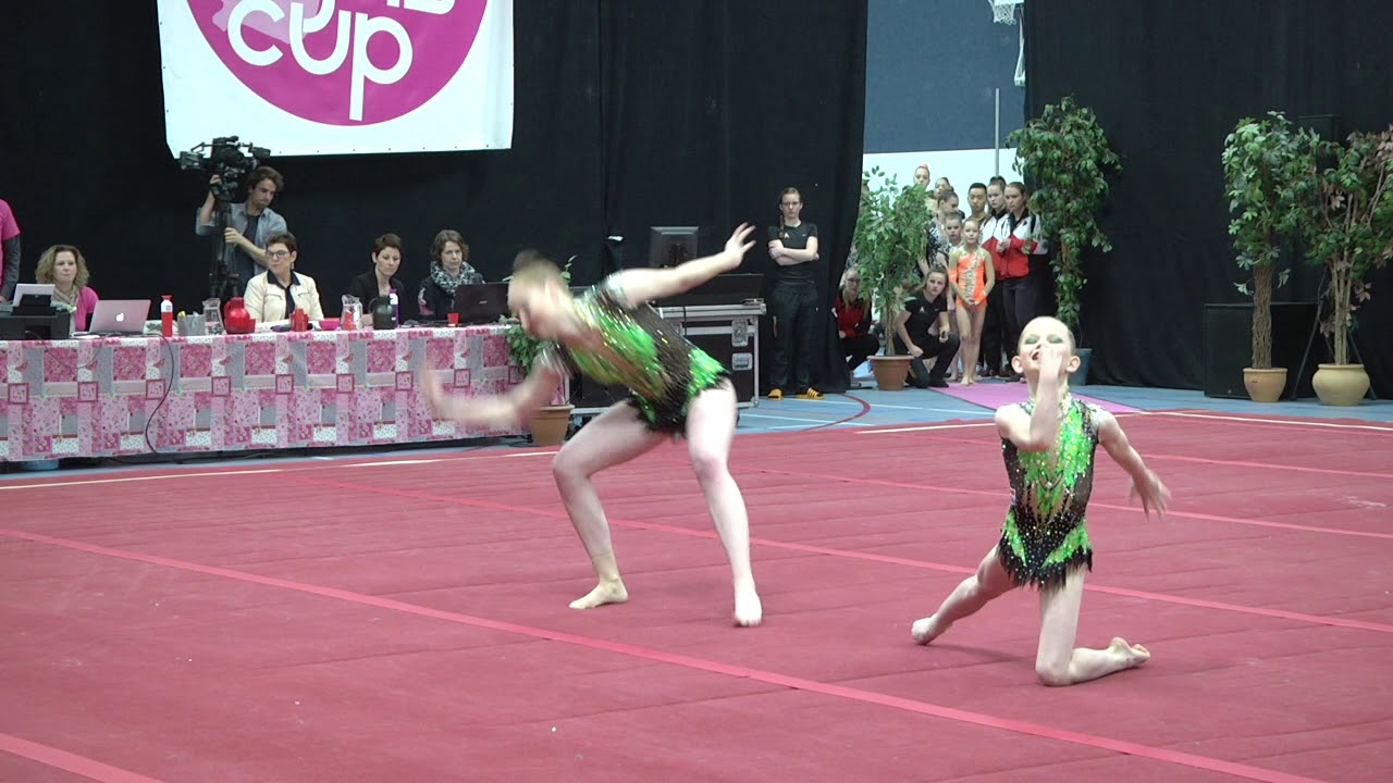 Robin Hooijenga & Anna Koster, Valentijnscup 2019, Age Group II 12-18 ...