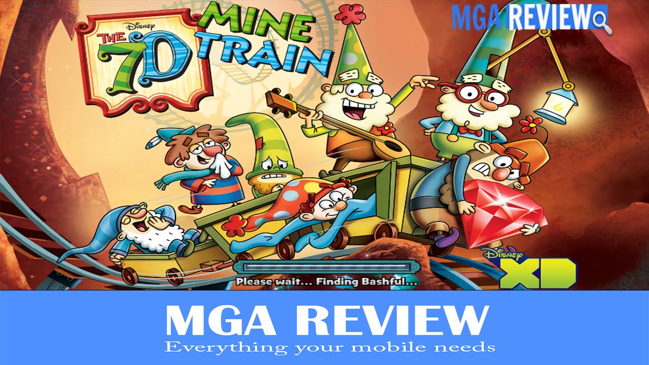 The 7D Mine Train Game Android mobile video play review - YouTube