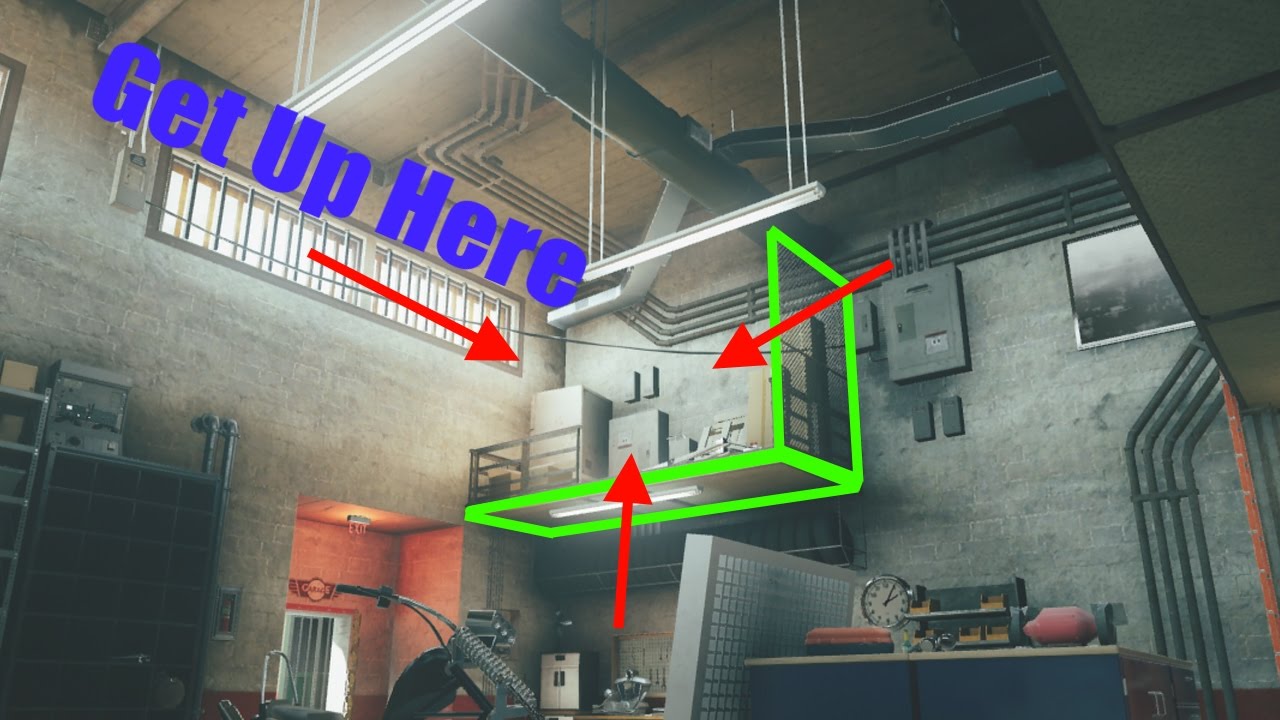 Rainbow Six Siege | Club House Glitches/Spots - YouTube
