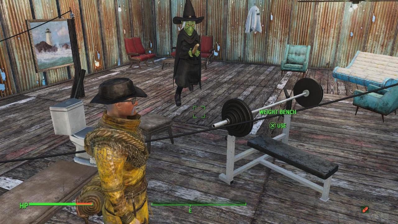 Fallout 4_Weights lifting themselves - YouTube