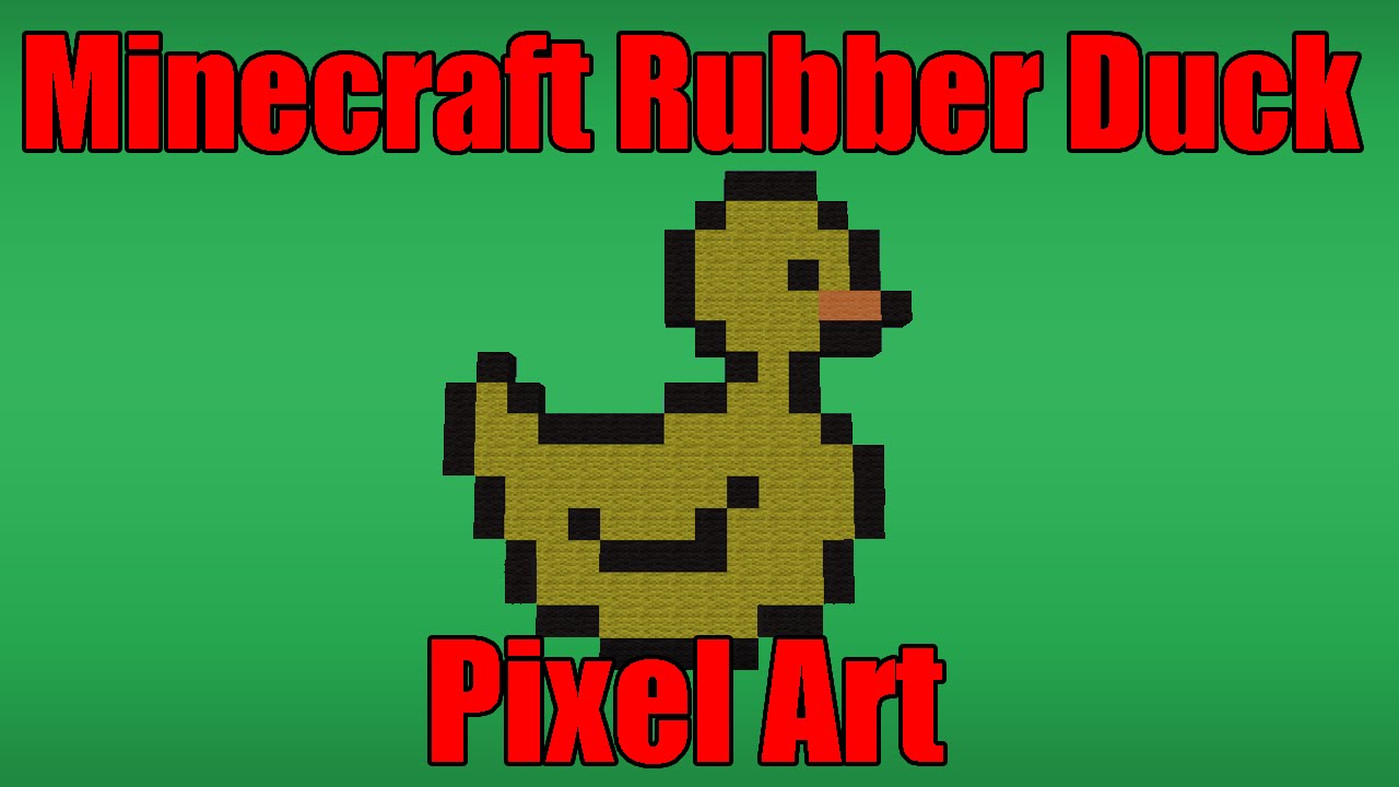 Rubber Duck Pixel Art Rubber Duck Pixel Art