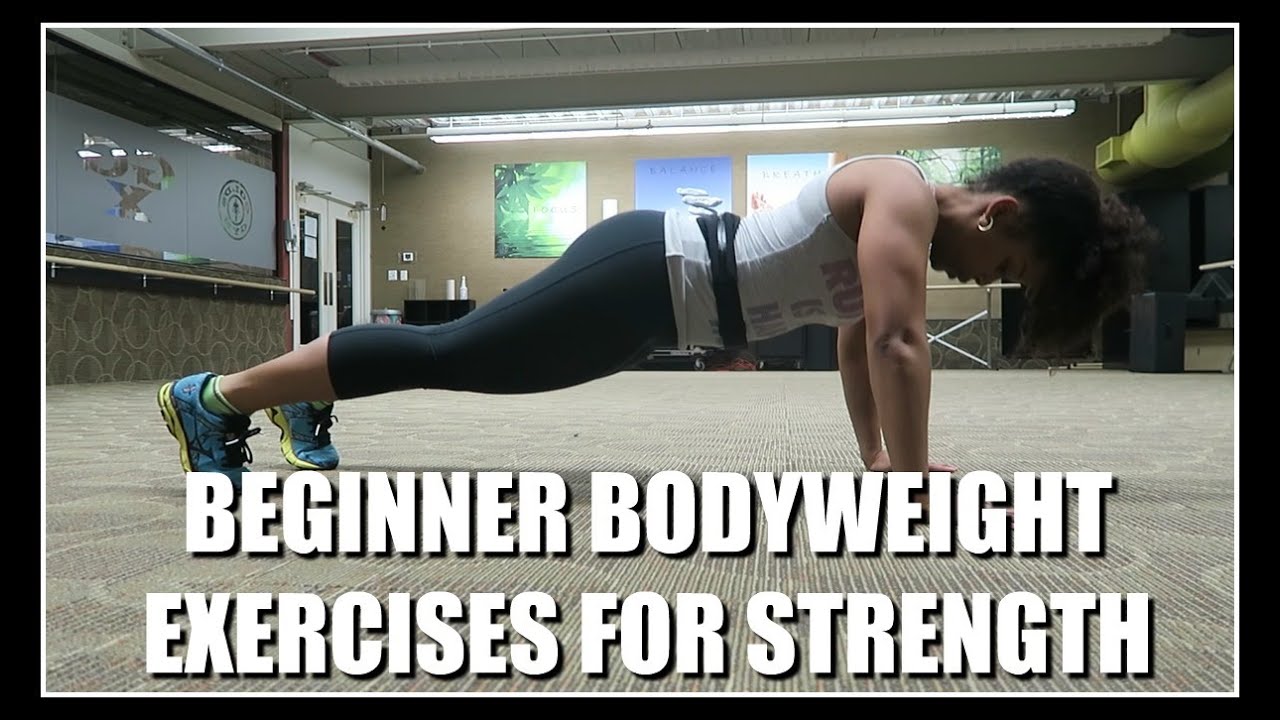 Beginners Bodyweight Exercises for Strength | Day 10 Mini Vlog - YouTube