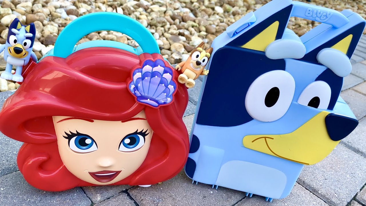 Bluey & Ariel - Bluey Play New Toys surprise | Disney Jr - Bluey toys ...