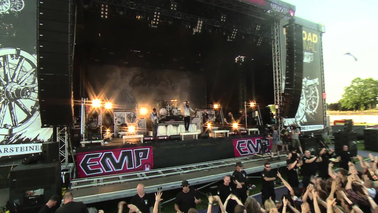 Caliban - Memorial @ Reload Festival 2013 - YouTube