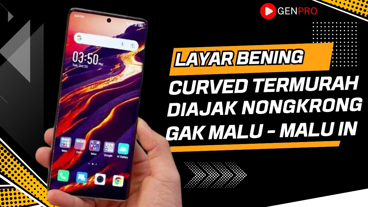 5HP DENGAN LAYAR SUPER MEWAH//LAYAR CURVED+SNAPDRAGON 6 GEN 1+12GB ...