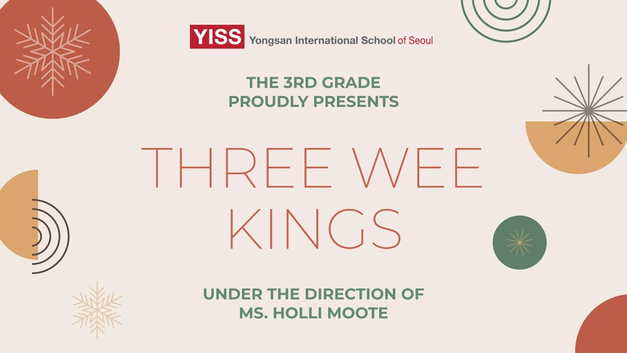 3rd Grade Christmas Concert 2021 | "Three Wee Kings" - YouTube