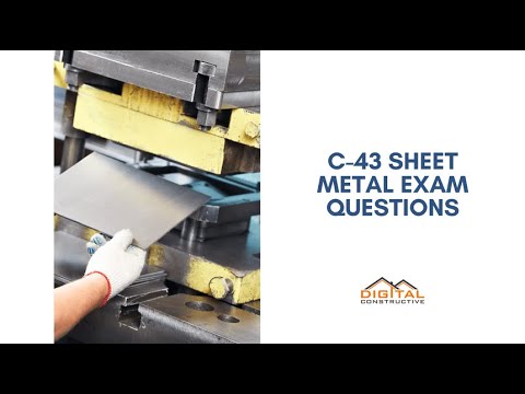 C-43 License - Sample Exam Questions - Sheet Metal Contractor License ...