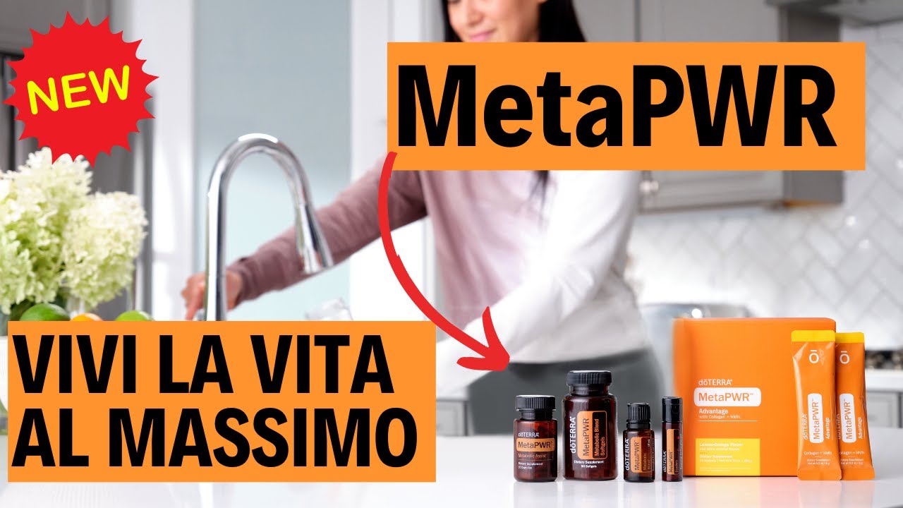 È arrivato MetaPWR System | doTERRA Italia - YouTube