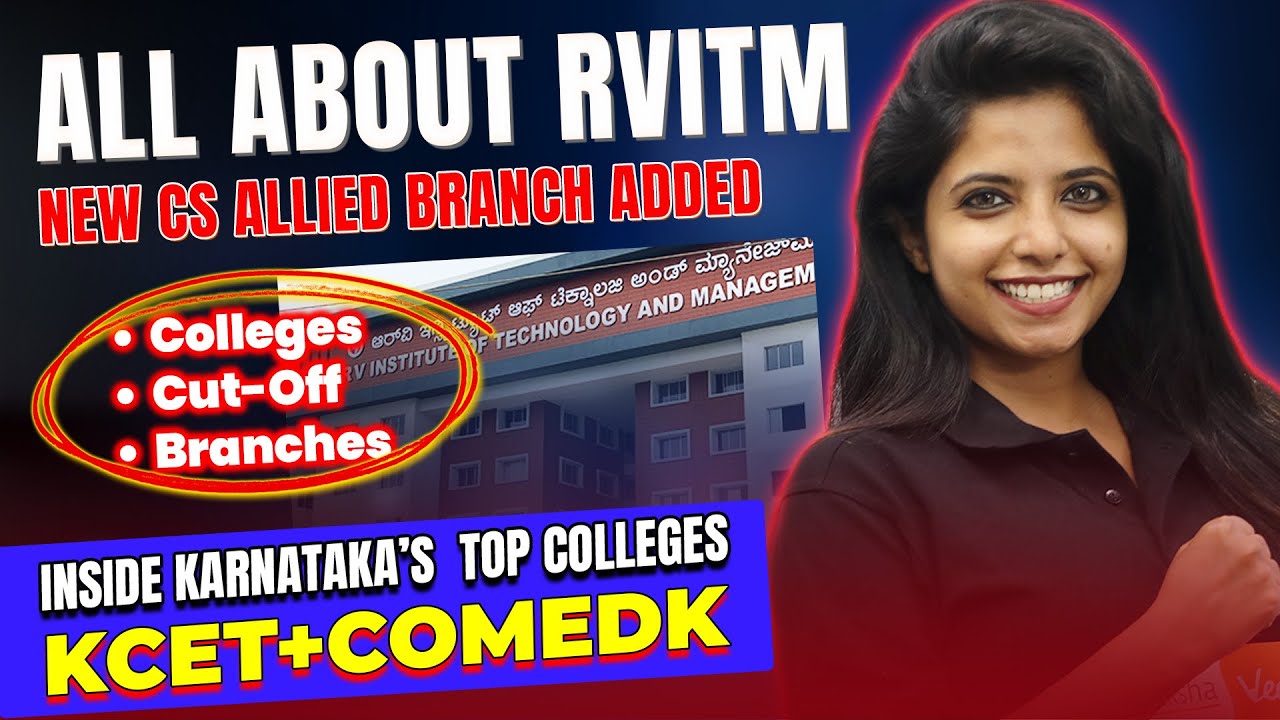🎓 RVITM Full Review – Placements, Fees, Cut-Offs & Seats 2024 🔍 - YouTube