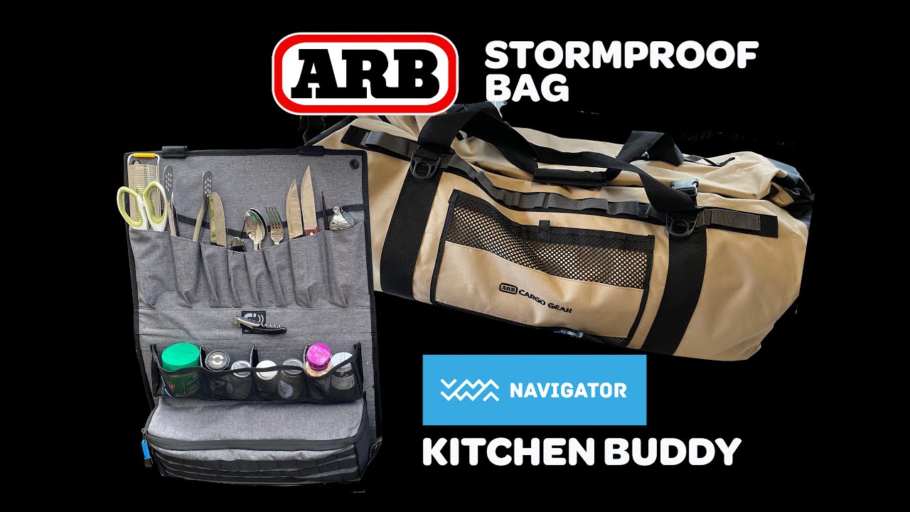 Off Road Camper Trailer Build // Storage Solutions // ARB Stormproof ...