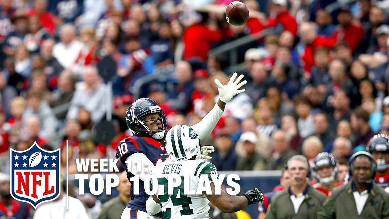 Top 10 Plays (Week 11) | DeAndre Hopkins, James Jones & MORE! | NFL ...