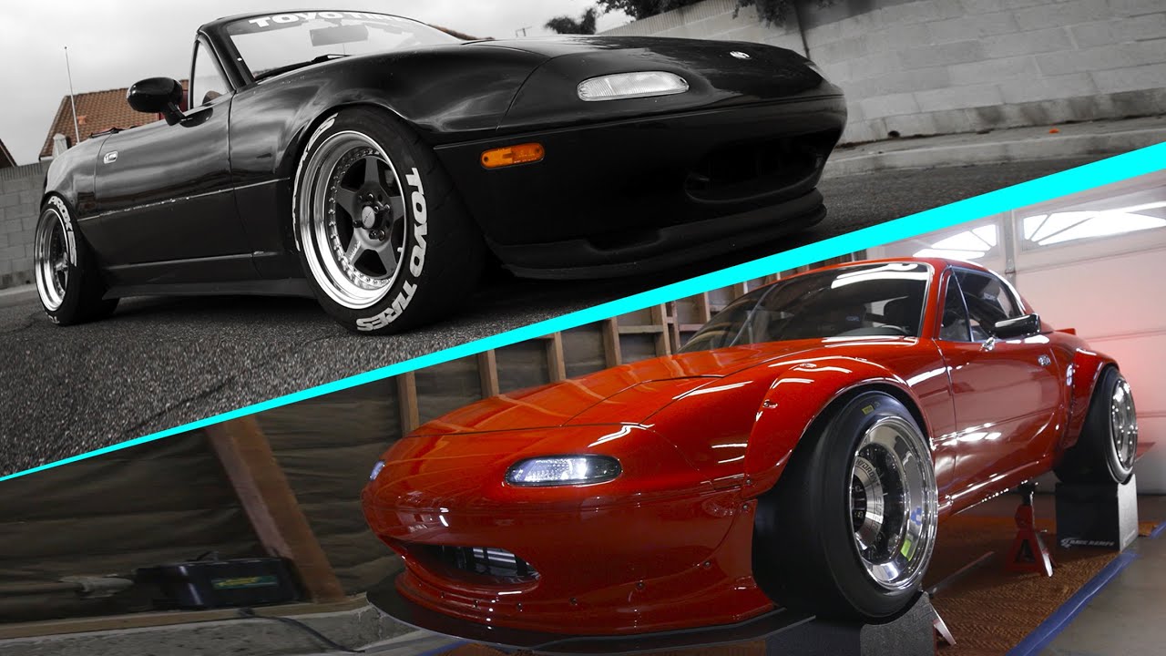 MIATA ROCKET BUNNY VS STOCK FENDERS | #OMGMIATA | EP46 | [4K60] - YouTube