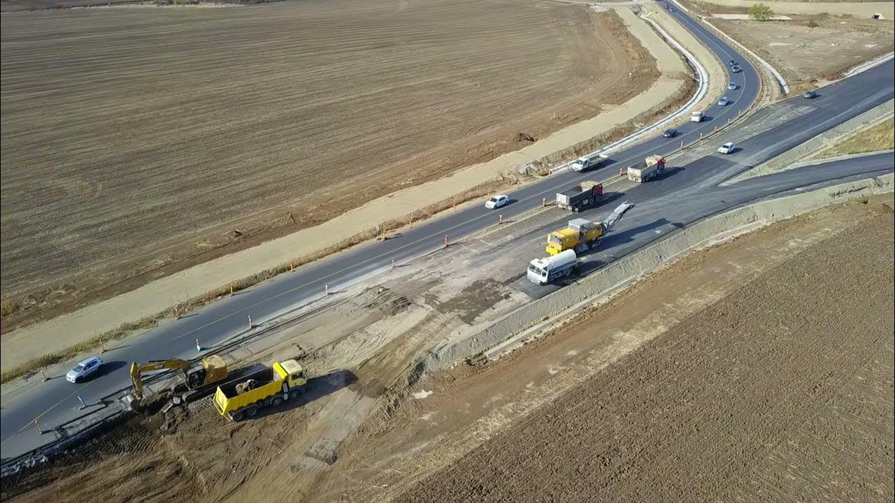 [24 OCT 2023] Autostrada A0 Sud Lot 1 Pasajul Oltenitei - DN4. Alsim Alarko. - YouTube