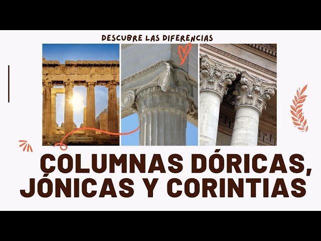 Columnas Dóricas En La Antigua Grecia ARQUITECTURA GRIEGA