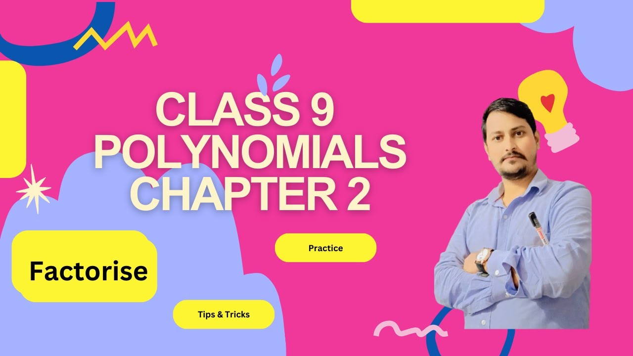 🔴 LIVE Class 9 Maths | Chapter 2 Polynomials | 50 MCQ Practice | Live ...
