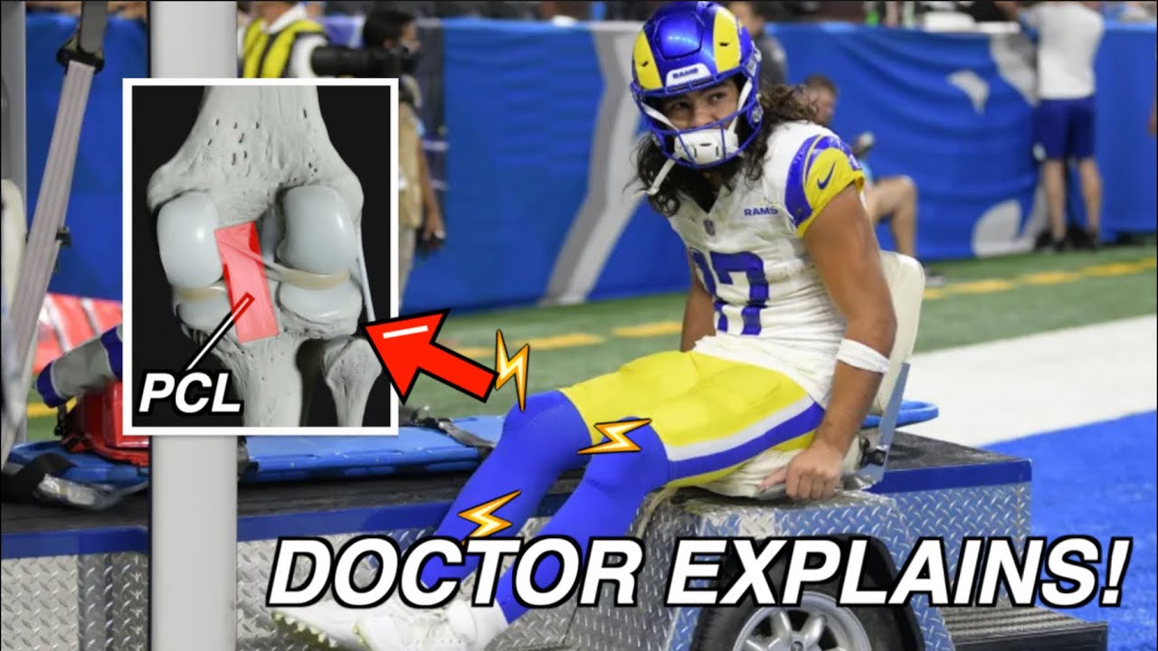 Doctor explains Puka Nacua KNEE injury in 60 seconds - YouTube