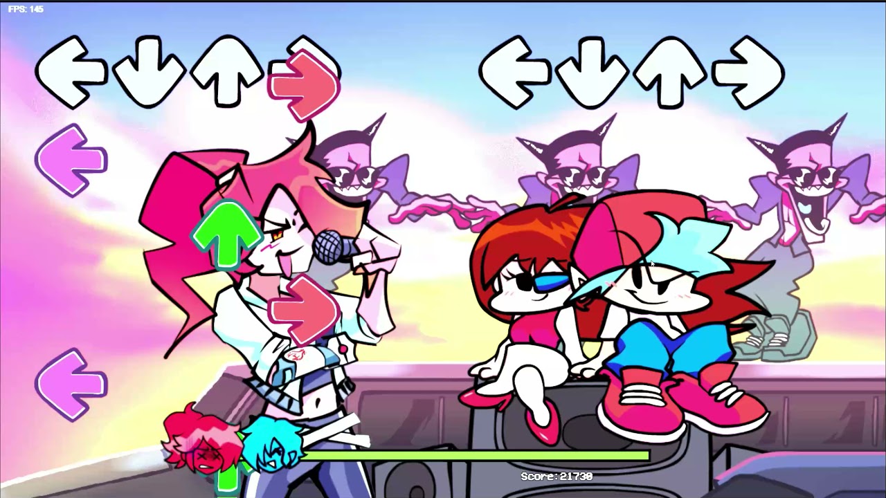 SMG4 FNF Mod Deluxe cover: Tari and Belle sings High! - YouTube