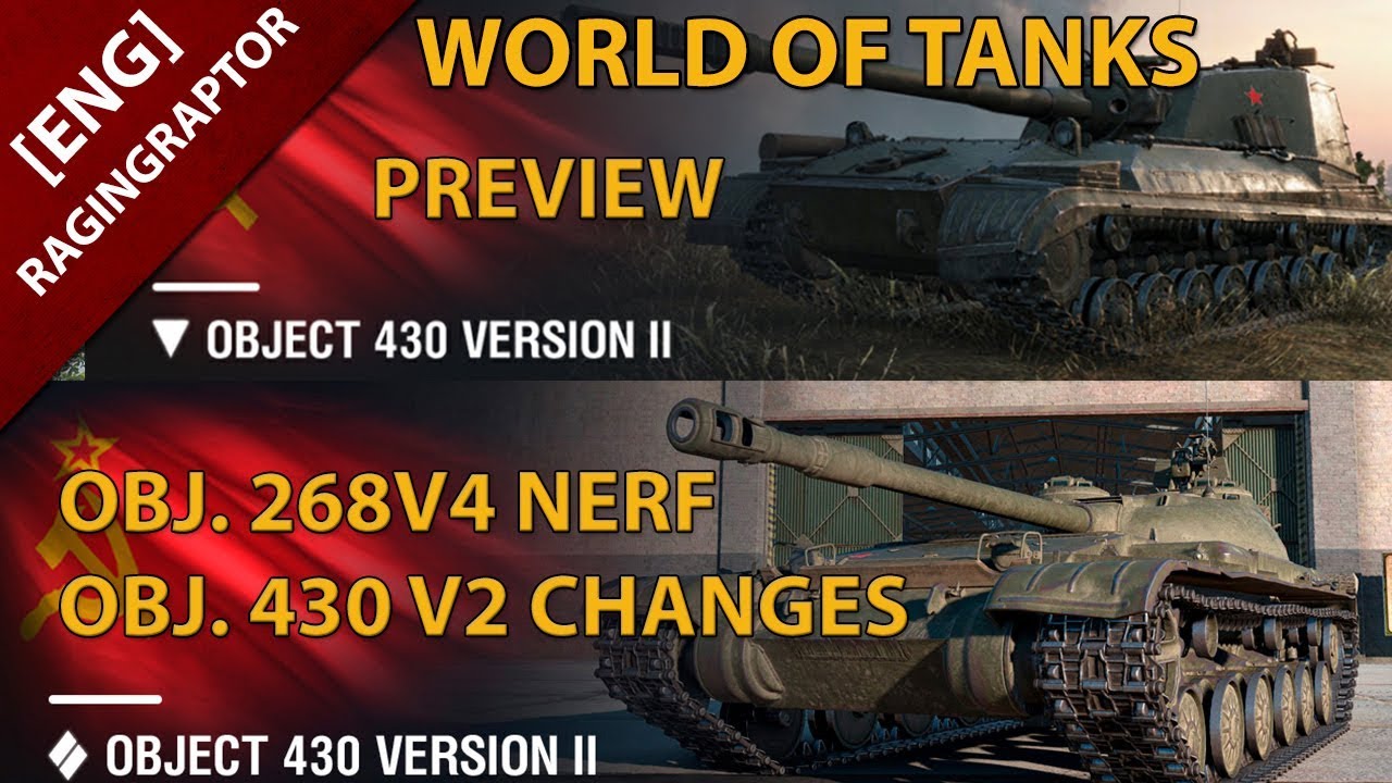 World of Tanks Supertest Preview: Object 268V4 NERFS! Changes to Obj ...