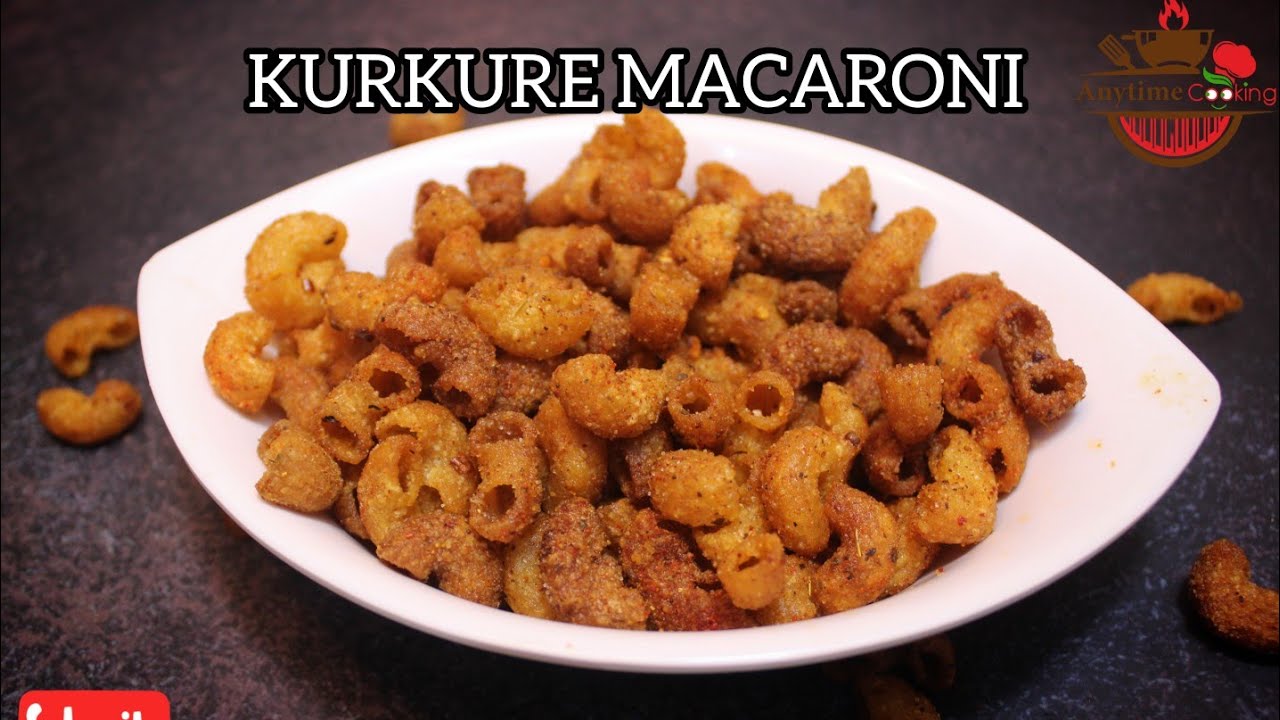 Crispy Macaroni Kurkure ! Tea Snacks Recipe ! Chatpata Snacks ! Crispy ...