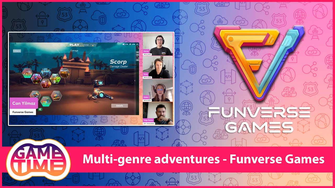AWS GameTime - Episode 7 - Multi genre adventures with Funverse Games - YouTube