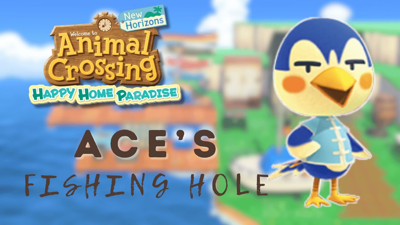 ACNH HHP - Ace's Fishing Hole - YouTube
