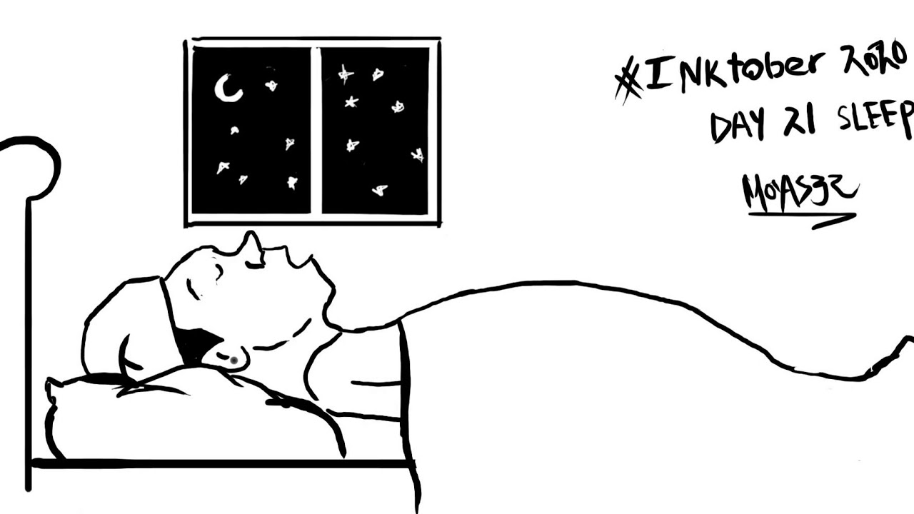 sleep animktober inktober 2020 - YouTube