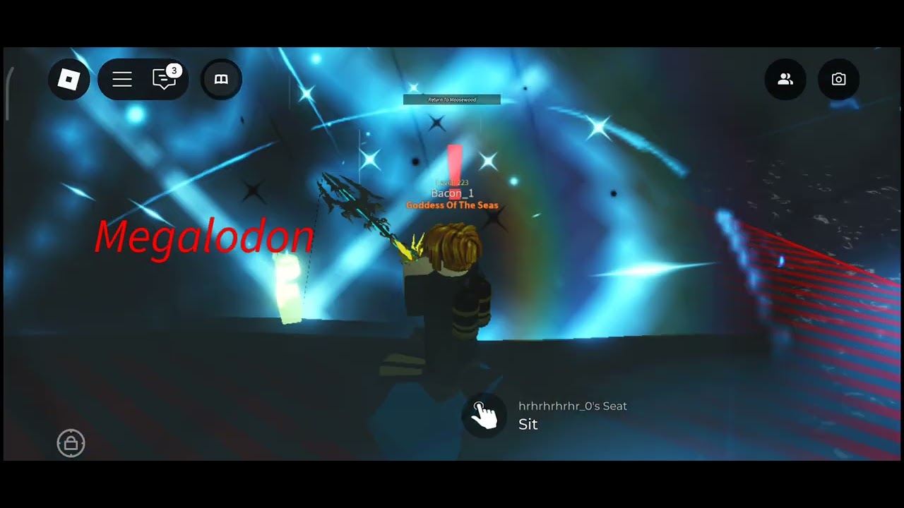getting my first ever kings blessing in ancient megalodon😁#roblox # ...